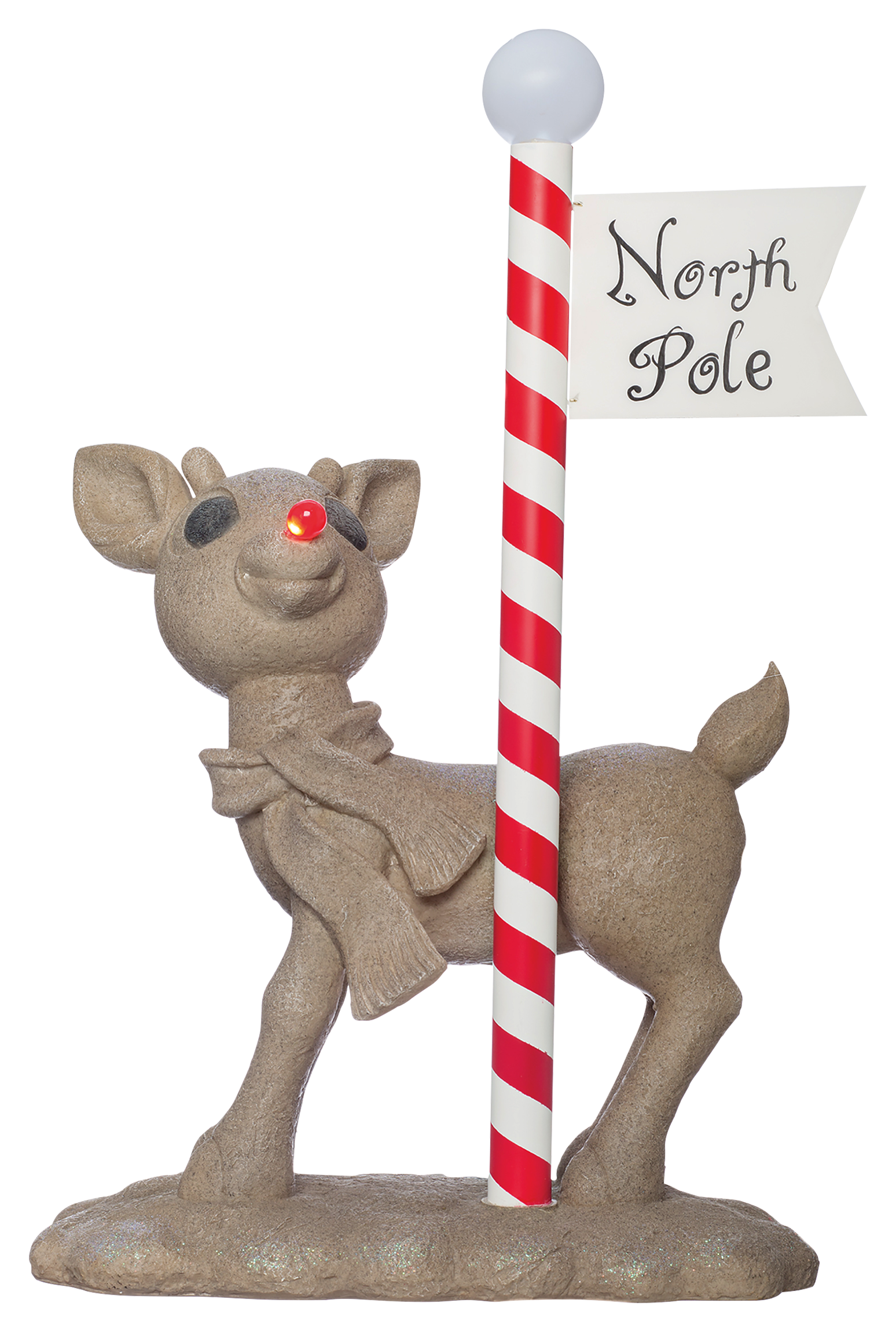 LED Rudolph Solar Light Statue | Bass Pro Shops